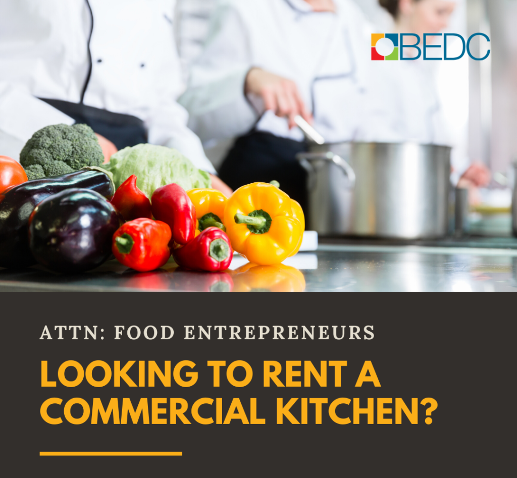 Underutilized Commercial Kitchens Program for Community Users - BEDC